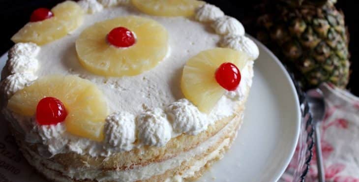 Tarta de piña fría... ¡repetirás seguro!